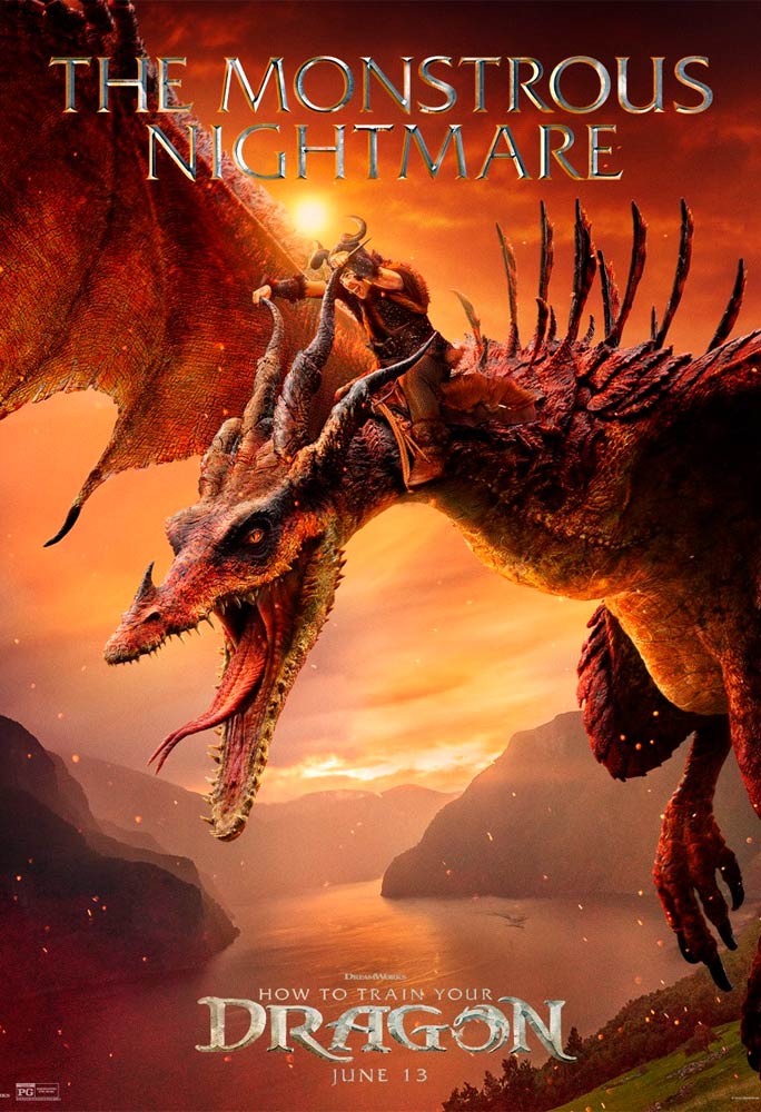 Live-action de ‘Como Treinar o Seu Dragão’ ganha coleção de pôsteres ...