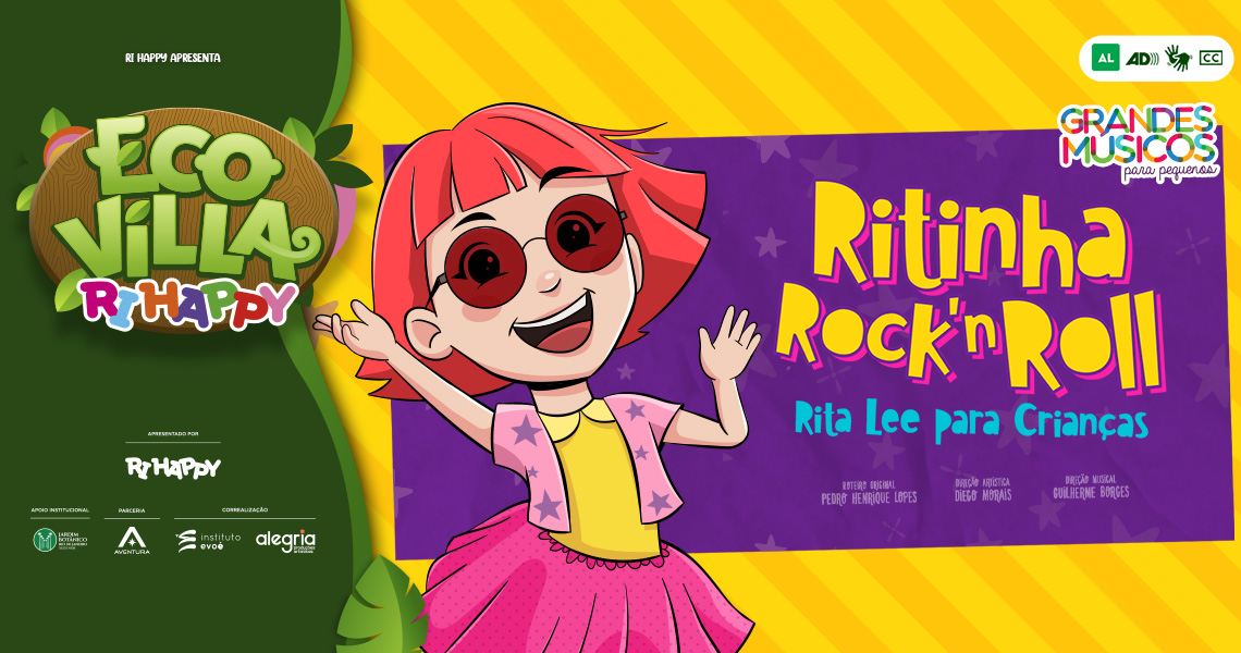 Ritinha Rock & Roll - Rita Lee Para Crianças - Ingresso.com