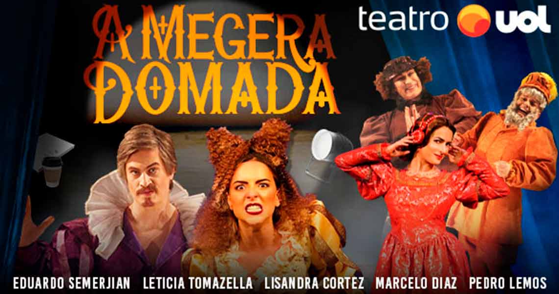 A Megera Domada - Ingresso.com