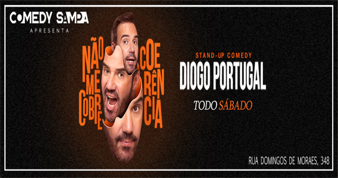 Diogo Portugal - Não Me Cobre Coerência - Ingresso.com